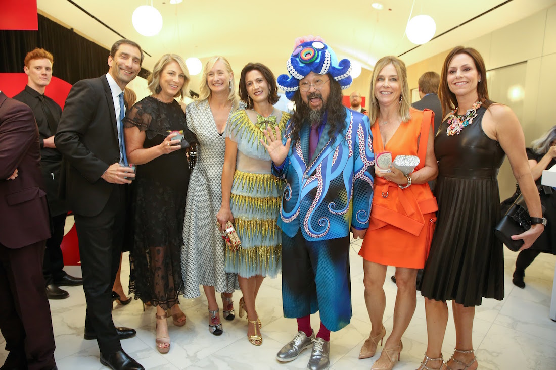 MCA Celebrates 50th And Murakami Exhibit With Power Packed Gala